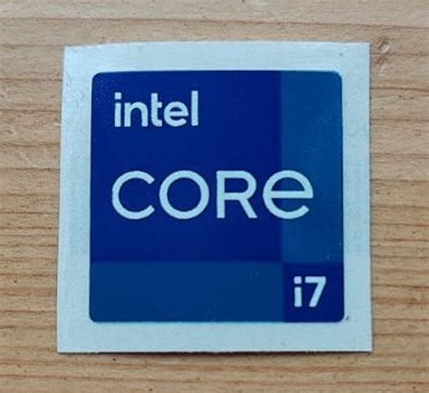Intel Core I3 I5 I7 I9 Core Sticker 2 3 6 11 Generation Genuine
