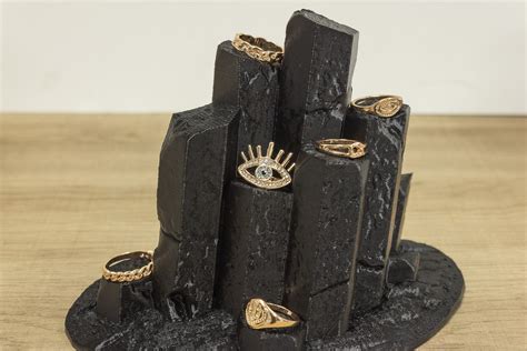 Small Pillars Jewelry Display T For Wife Decor Office Room Closet