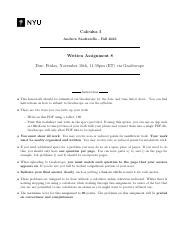 Calculus I Written Assignment Limits Critical Points And