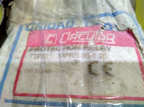 Circutor Protecion Relay Mprb 96 1 25 Isolation Tet 2500v New Oasismachinery