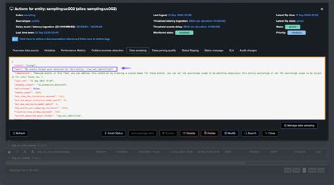 Trackme Data Sampling Events And Format Recognition For Quality