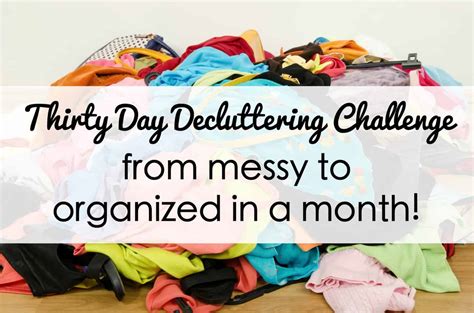Declutter Your Home With This Easy 30 Day Challenge DIY Candy