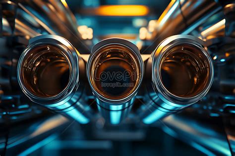 배기 시스템 구조 금속 파이프