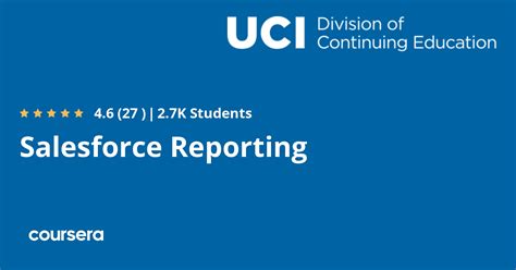 Salesforce Reporting Coursya