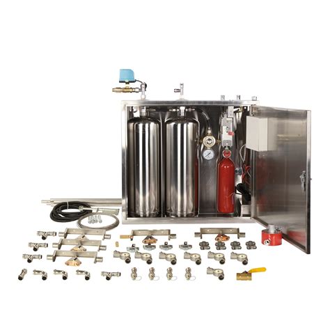 2x10l Bottle American Type Model Wet Chemical Kitchen Hood Fire