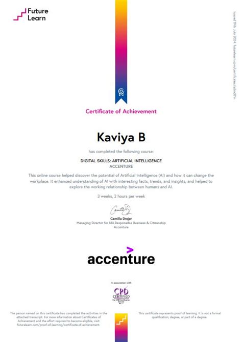 Kaviya B On Linkedin 🎉 Excited To Share That Ive Successfully