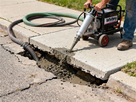 Concrete Leveling And Mudjacking Whitby Sunken Slab Repair