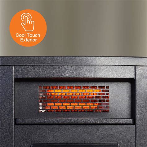 best buy lifesmart 6 wrapped element infrared heater black kuh15 02