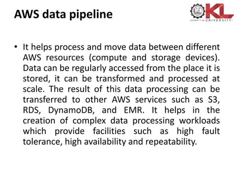 Co 4 Session 2 Aws Analytics Services Ppt