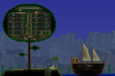 Seaside Treehouse Wip R Terraria