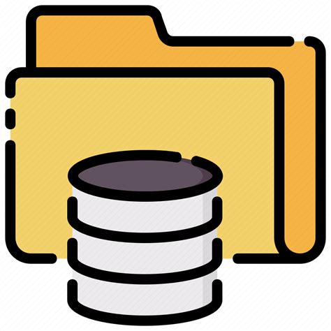 Database Archive Server Data Folder Icon Download On Iconfinder