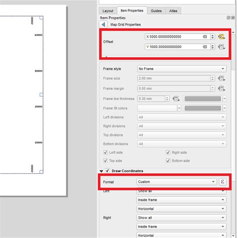 Re Positioning Map Grid Coordinate Labels In QGIS Layout Geographic Information Systems Stack