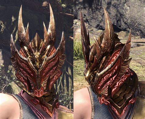 3d Printed Safijiiva Helmet From Monster Hunter World Iceborne