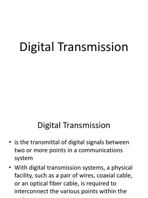 Digital Transmission Pdf Modulation Sampling Signal Processing