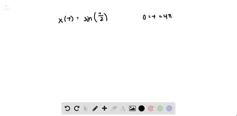 Solvedif The Position Function Of A Particle Is Xtsint2 0
