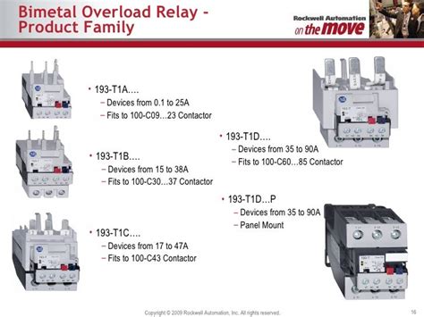 Industrial Control Motor Overload Protection