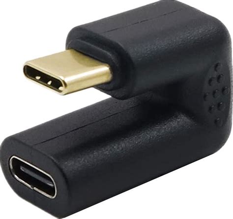 NÖrdic Usbc Mf2 Usb C Naar Ucb C Adapter Haaks Mannelijk Naar Vrouwelijk 4k60hz