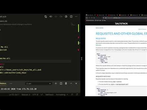 Learning SaltStack 2 0 State Basics YouTube