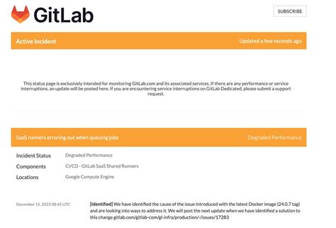Gitlab Shared Runners Facing Issues With 2407 Hatem Ben Tayeb Gitlab Shared Runners Facing Issues With 2407 Hatem Ben Tayeb