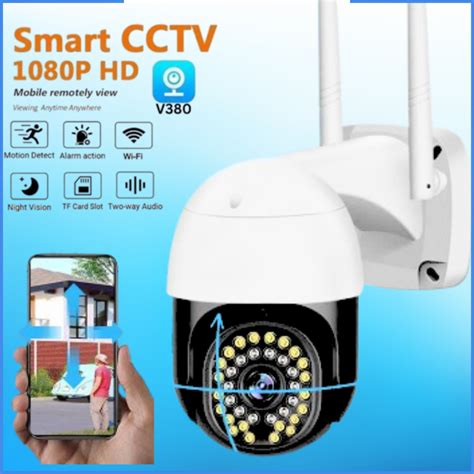 Jual V380 Pro Kamera CCTV Wifi Outdoor Mini Wireless Tanpa Kabel Jarak ...