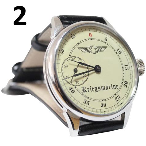 German Kriegsmarine Wrist Watch Iiid Reich Navy Officers Wwii