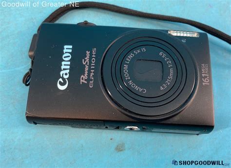 Canon Powershot Elph 110 Hs Pc1733 Camera