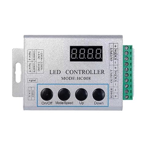 Hc008 Programmable Led Controller 133 Effect Mode Rf Control 2048 Led Pixel For Ws2811 Ws2812