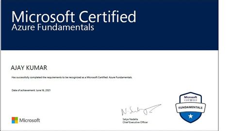 Ajay Kumar On Linkedin Microsoft Azure Microsoft365 Microsoftazure Achievement Certified