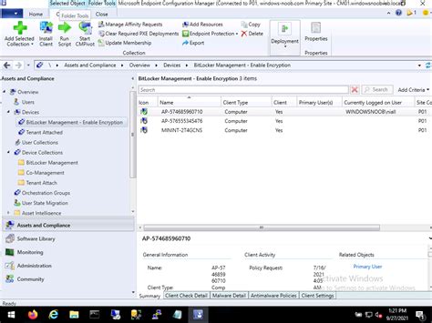 Retrieve Bitlocker Recovery Keys From Tenant Attached Devices In The Mem Console Just Another