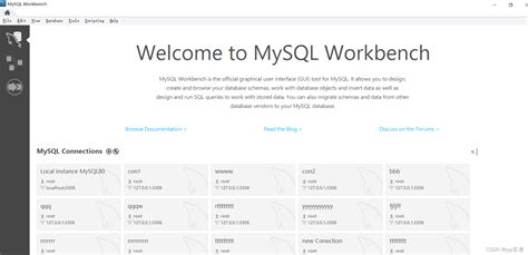 Mysql的workbench下载和使用 Csdn博客 Mysql的workbench下载和使用 Csdn博客