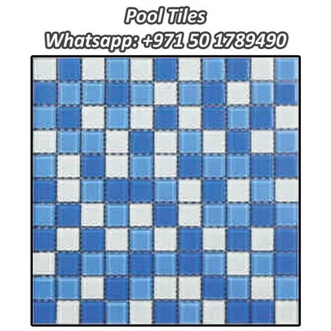 25mm X 25mm Pool Glass Tiles Code Sp Mgs121001 Tile Shop