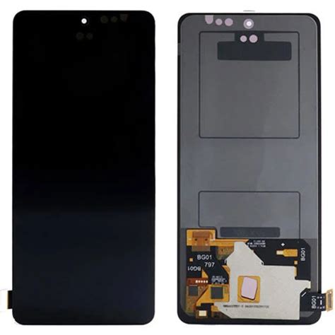 LCD With Touch Screen For Vivo V E Black Display Glass Combo Folder OLED