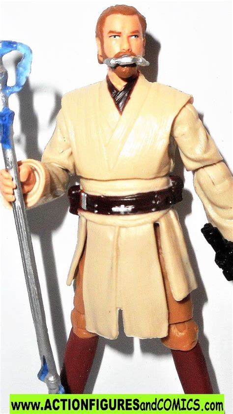 Star Wars Action Figures Obi Wan Kenboi Geonosis 05 5 Acklay Complete