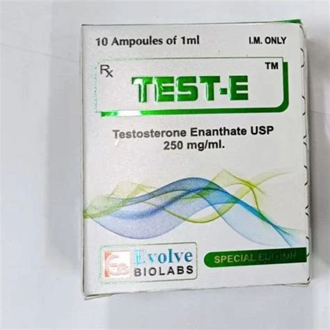 Test E 250mg Testosterone Enanthate Injection 250 Mgml At ₹ 180piece