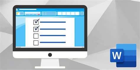How To Make A Checklist In Microsoft Word
