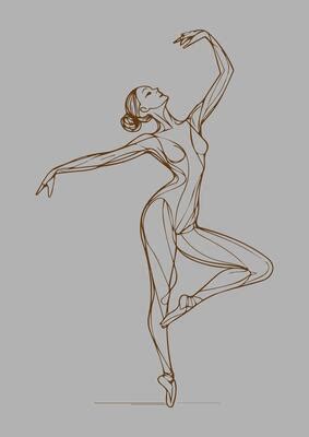 How To Draw Ballerina Poses