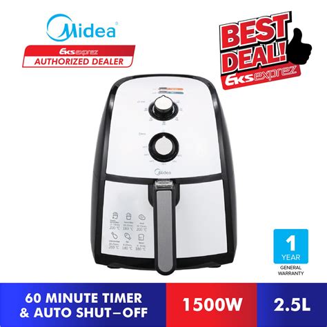 Midea Air Fryer Timer Control L MAF B Shopee Malaysia