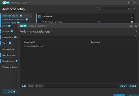 Eset Internet Security Scanning Excluded Folders Eset Internet Security And Eset Smart Security