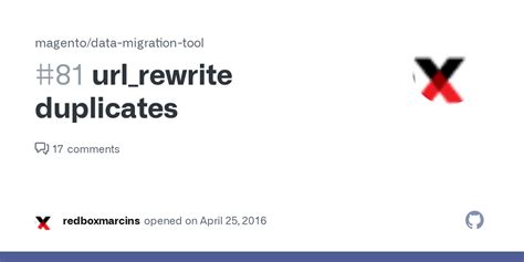 url rewrite duplicates · issue 81 · magento data migration tool · github