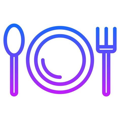 Premium Vector Table Setting Vector Icons