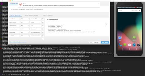Unable To Start Inspector With Appium 1 3 2 And Uiautomator2 · Issue 10249 · Appium Appium · Github