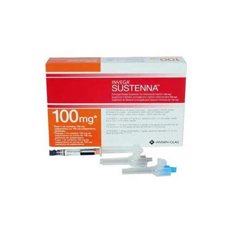 Invega Sustenna 100 Mg Injection At ₹ 7000stripe Ahmedabad Id