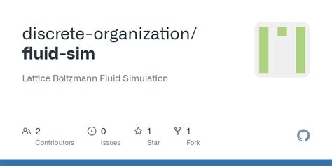 Github Discrete Organization Fluid Sim Lattice Boltzmann Fluid Simulation
