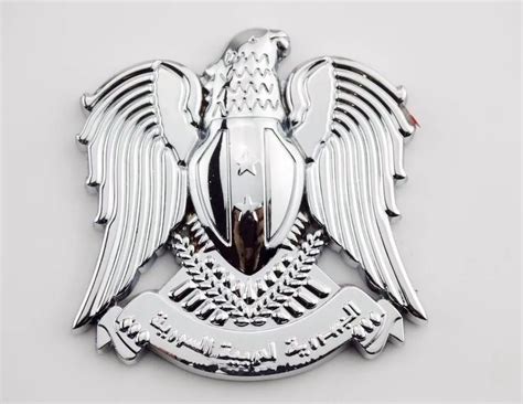 ₩14558에서 금속 자동차 엠블럼 독수리 로고 데칼 배지 오토 바디 트레일 시리아 독수리 스티커 Dhgate