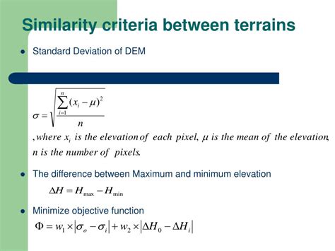 Ppt Development Of Terrain Comparator With Arcobject Powerpoint