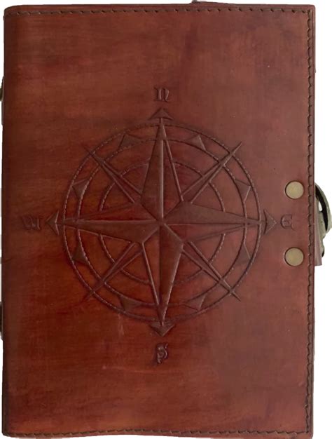 Compass Rose — 7th House Leather Journals And Bags