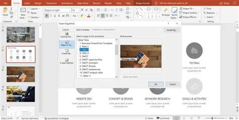 Link PowerPoint Slides In Just Steps