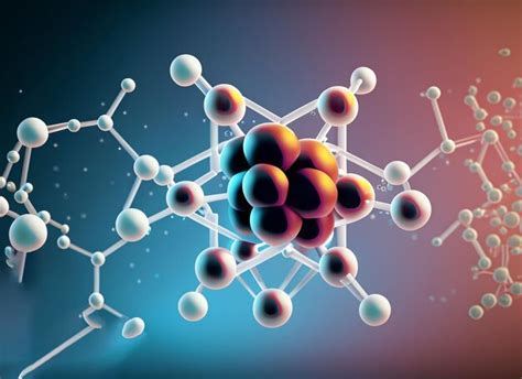 Premium Ai Image 3d Molecules Structure