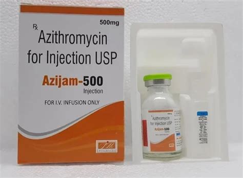 Azithromycin 500 Injection At ₹ 230 Piece Azithromycin Injection Vial
