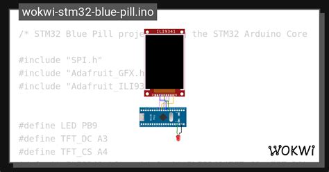 Wokwi Stm32 Blue Pill Spi O Wokwi Esp32 Stm32 Arduino Simulator
